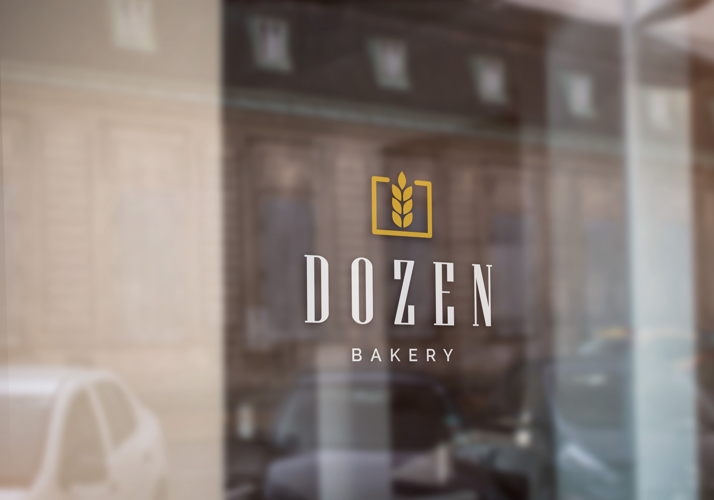 Logo design for Dozen :: Zale Design Studio