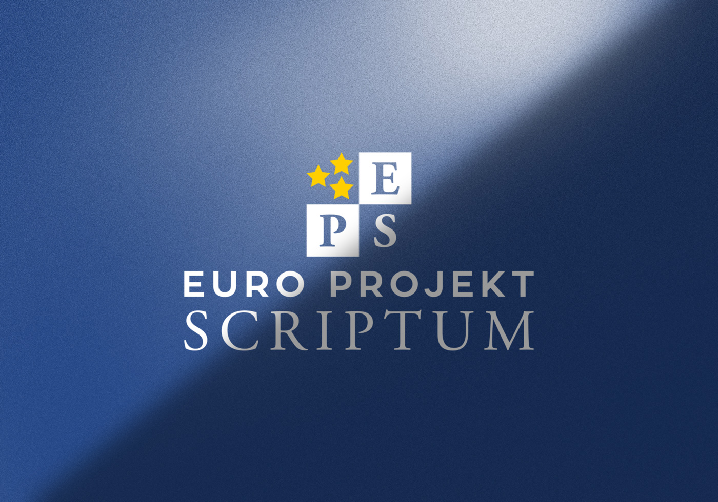 Redesign of the logo for Euro Projekt Scriptum :: Zale Design Studio