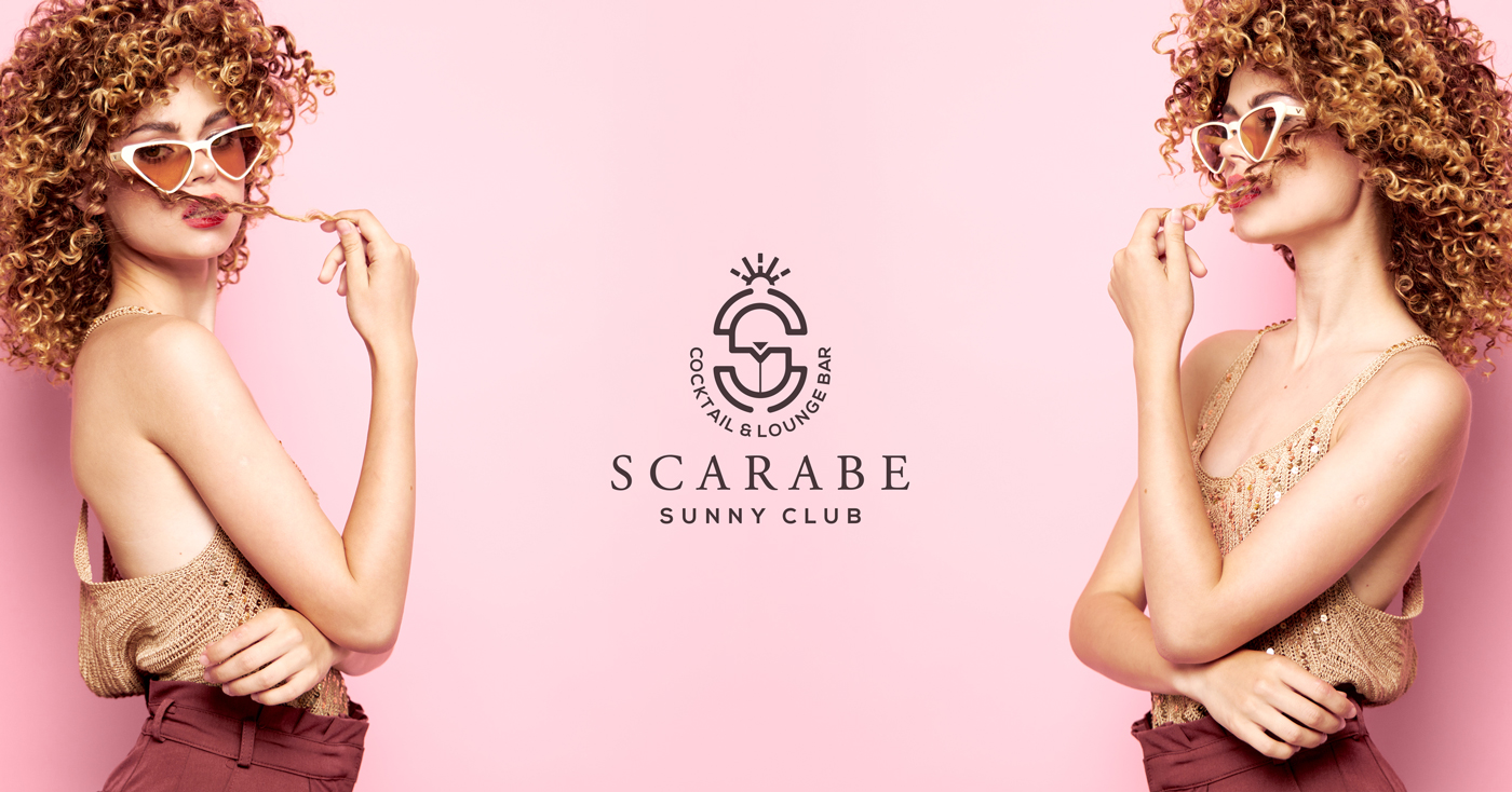 Logo Design for Scarabe bar :: Zale Design Studio